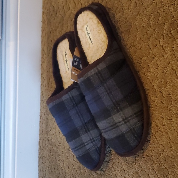 Dockers | Shoes | Mens Dearfoams Jesse Plaid Quilted Scuff Clog ...